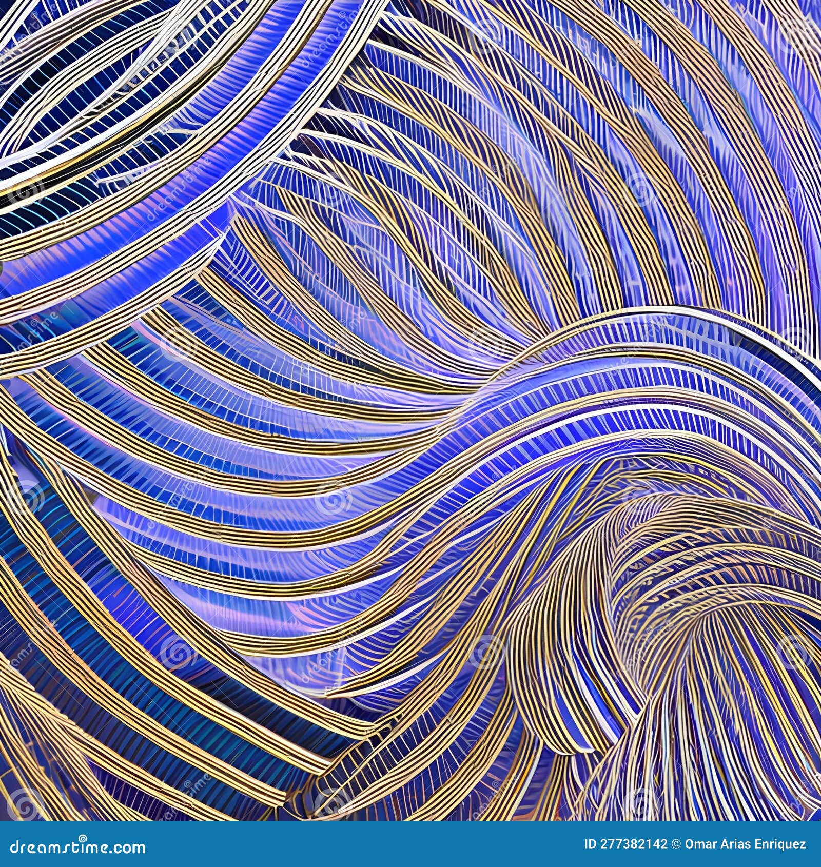 An Optical Illusion Design with Overlapping Circles in Shades of Purple ...