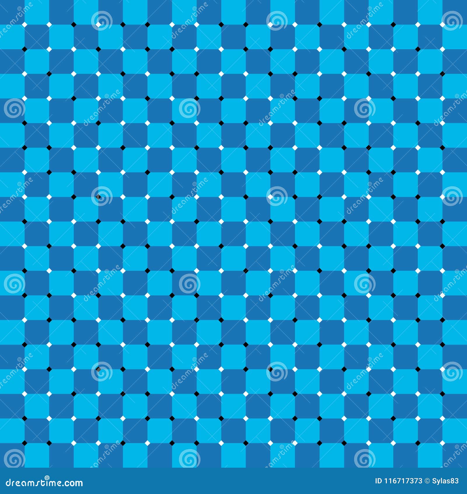 Optical Illusion, Colorful Blocks, Different Shapes Stock Vector ...