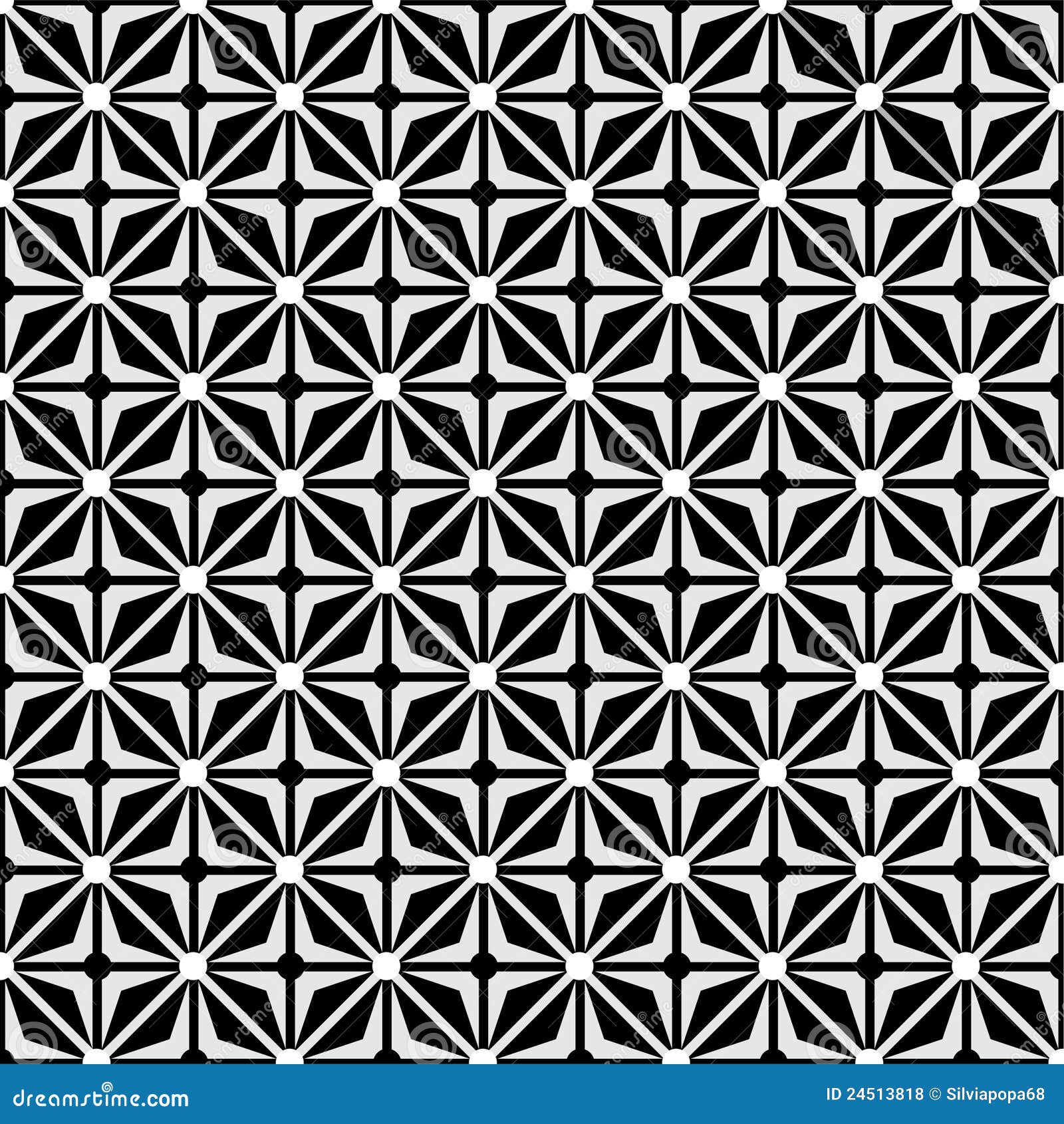 Optical Illusion with Geometric Drawing Stock Vector - Illustration of ...