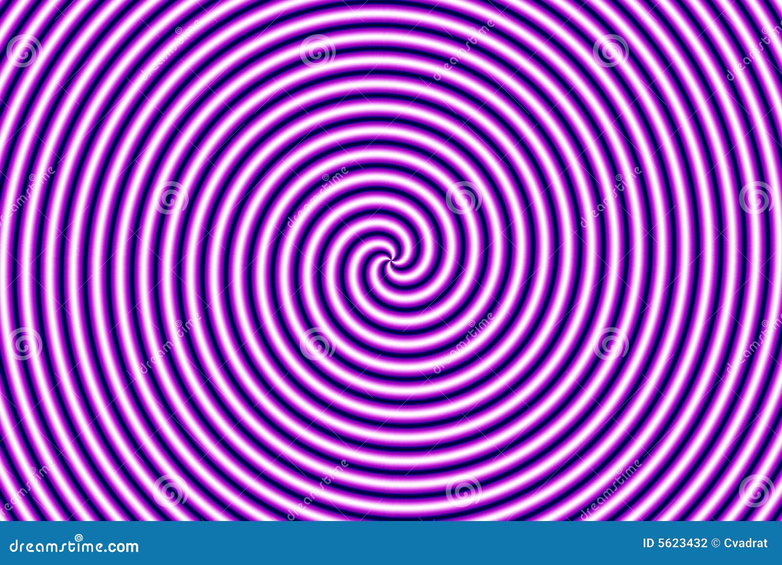 Optical Illusion Hypno Purple Stock Illustration - Illustration of ...