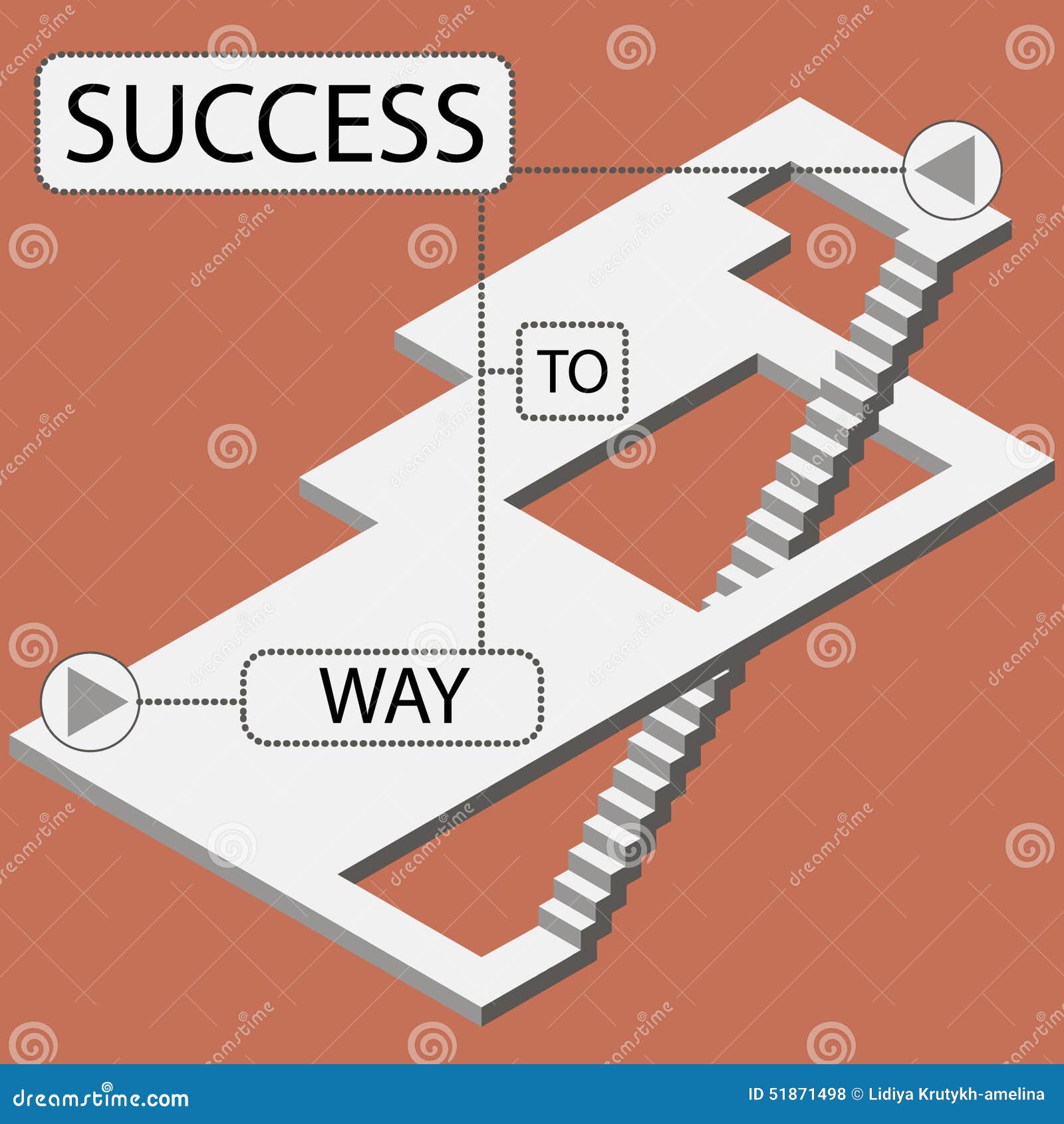 Optical Illusion Infographics Vector Illustration | CartoonDealer.com ...