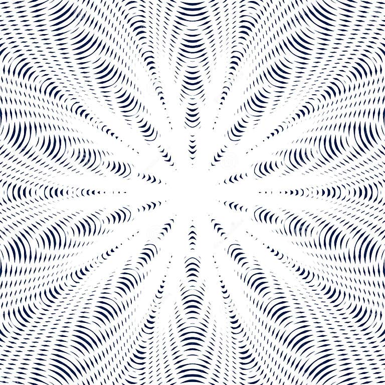 Optical Illusion, Moire Background, Abstract Lined Monochrome Ti Stock ...