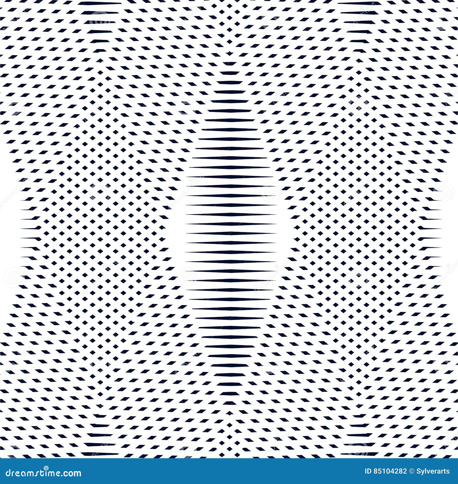 Optical Illusion, Moire Vector Background, Abstract Lined Stock Vector ...