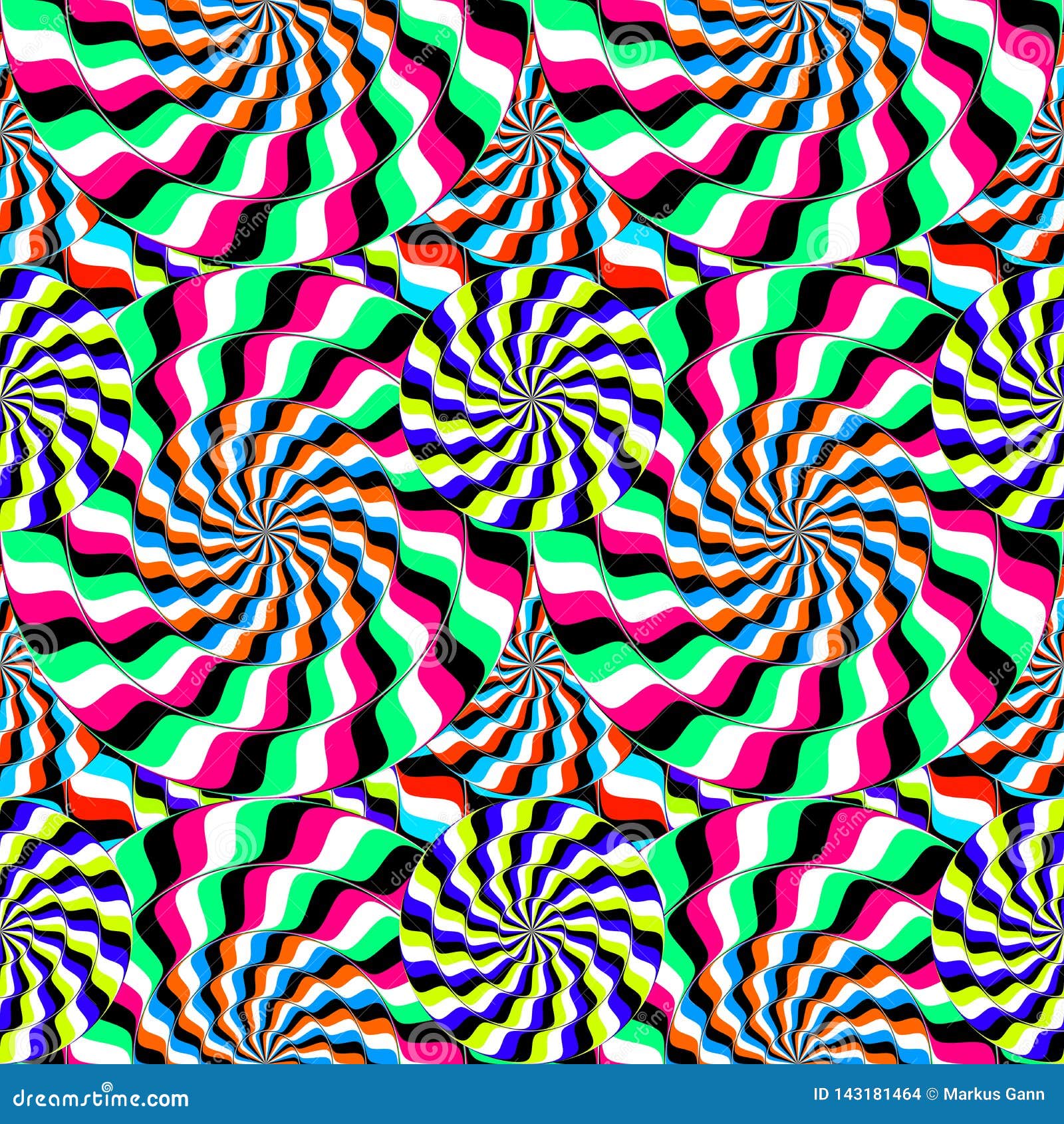 Moving Psychedelic Illusions