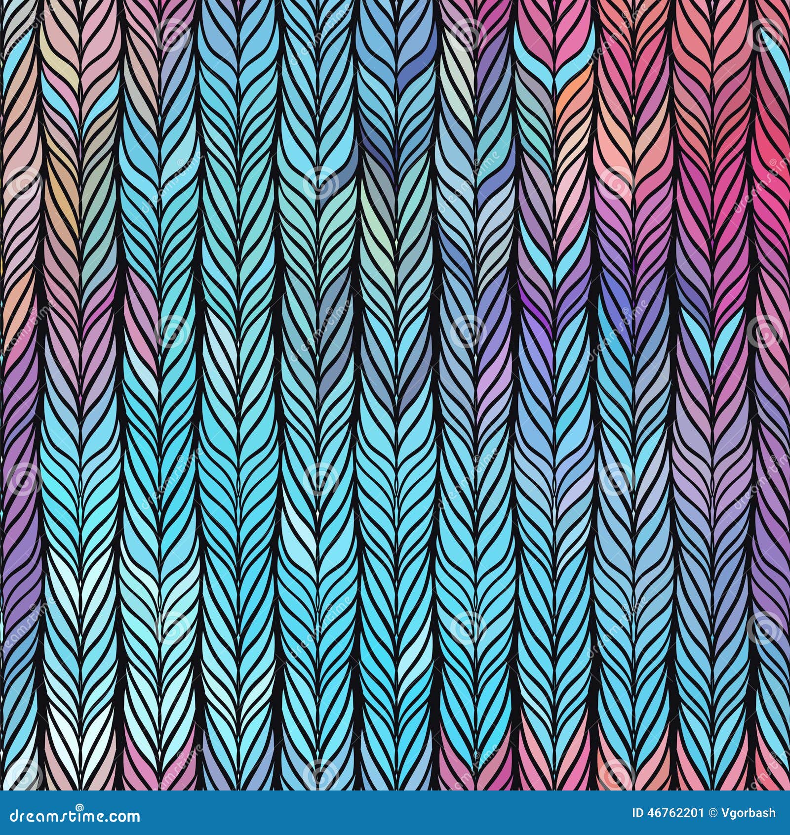 Optical Illusion: Multicolor Abstract Seamless Pattern. Texture Stock ...