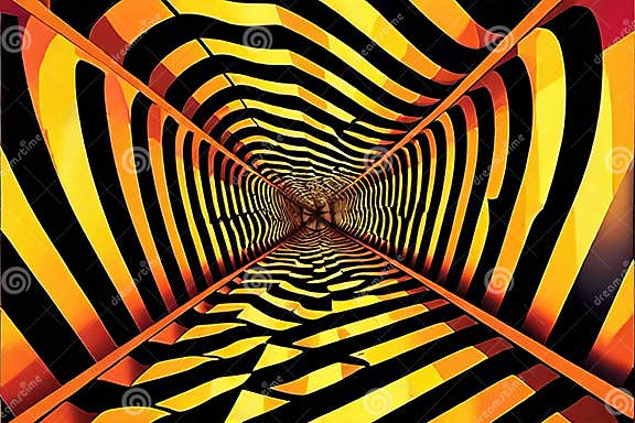 Optical Illusion Patterns Patterns that Trick the Eye Creating D Stock ...