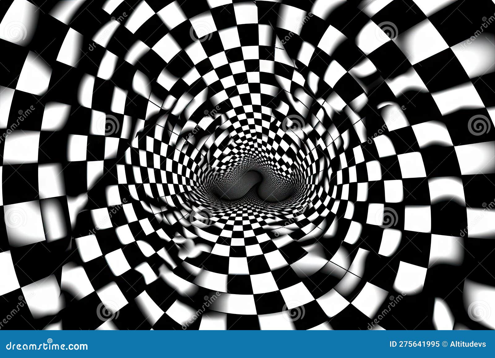 Optical Illusion, with the Perception of Motion or Change in a Still ...