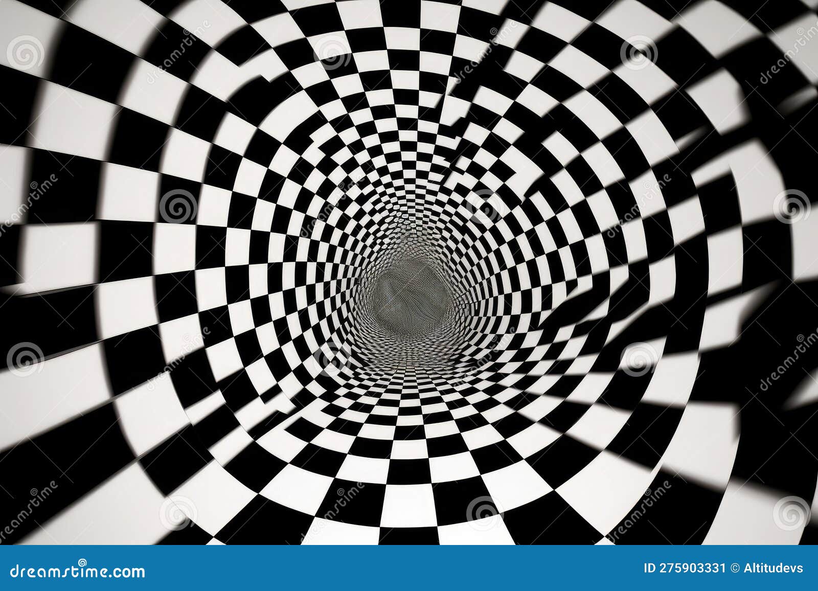 Optical Illusion, with the Perception of Motion or Change in a Still ...