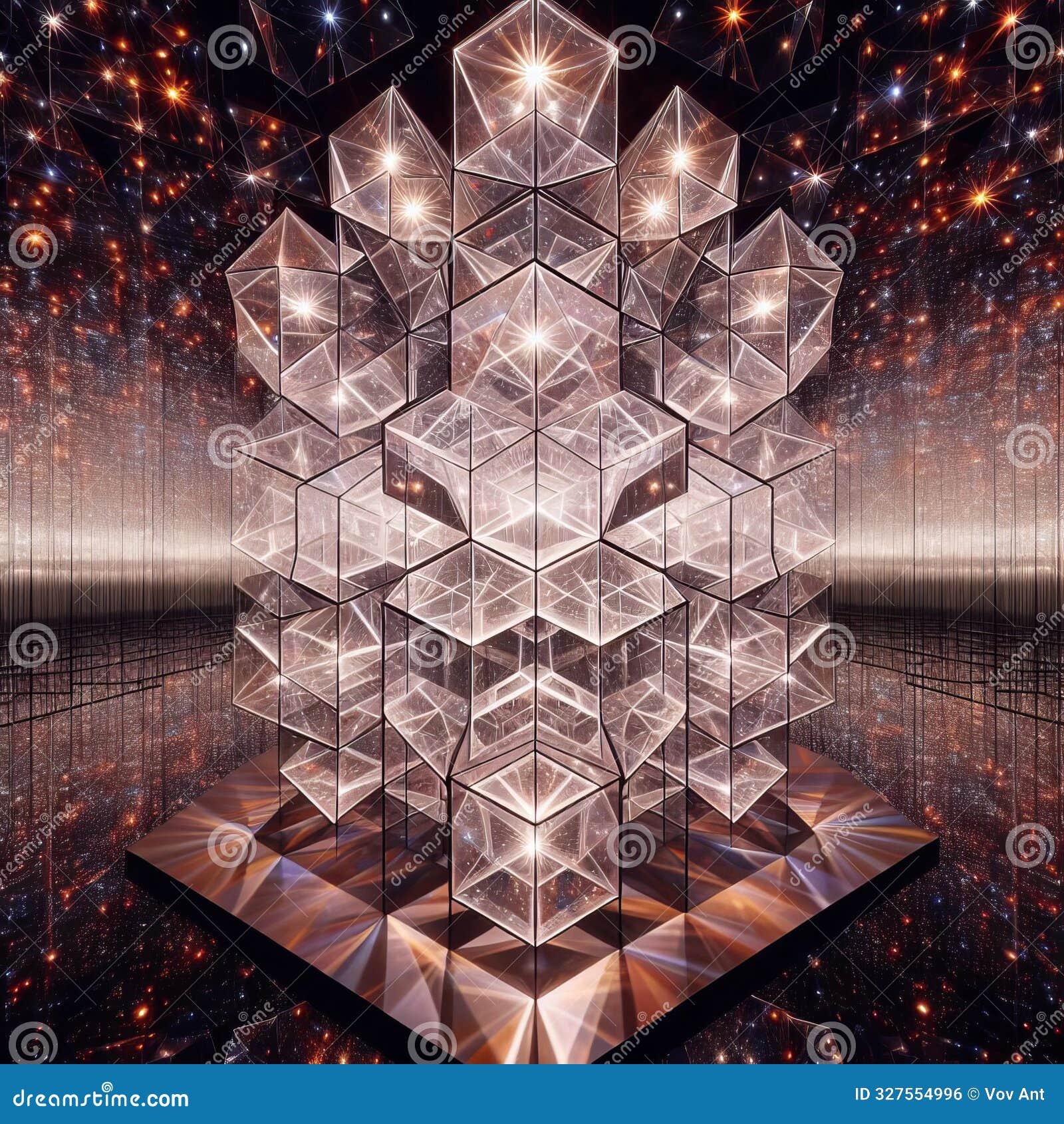 186 103. Optical Illusion Prism Installation_ an Installation M Stock ...