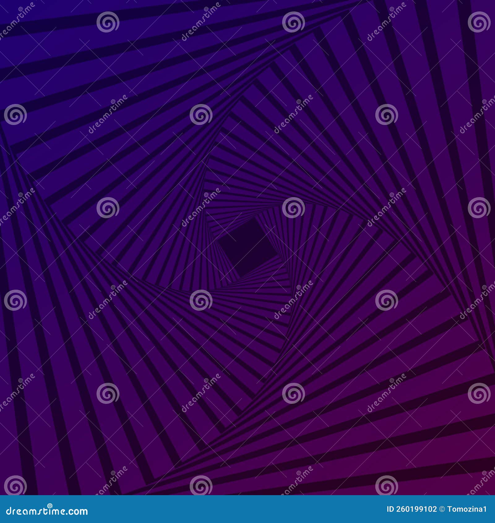 Illusion Of Rotation Whirl Movement. Lines Texture Cartoon Vector ...