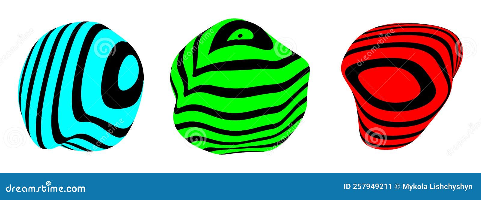 3D Distorted Sphere Shape Orange Particles Vector Illustration ...