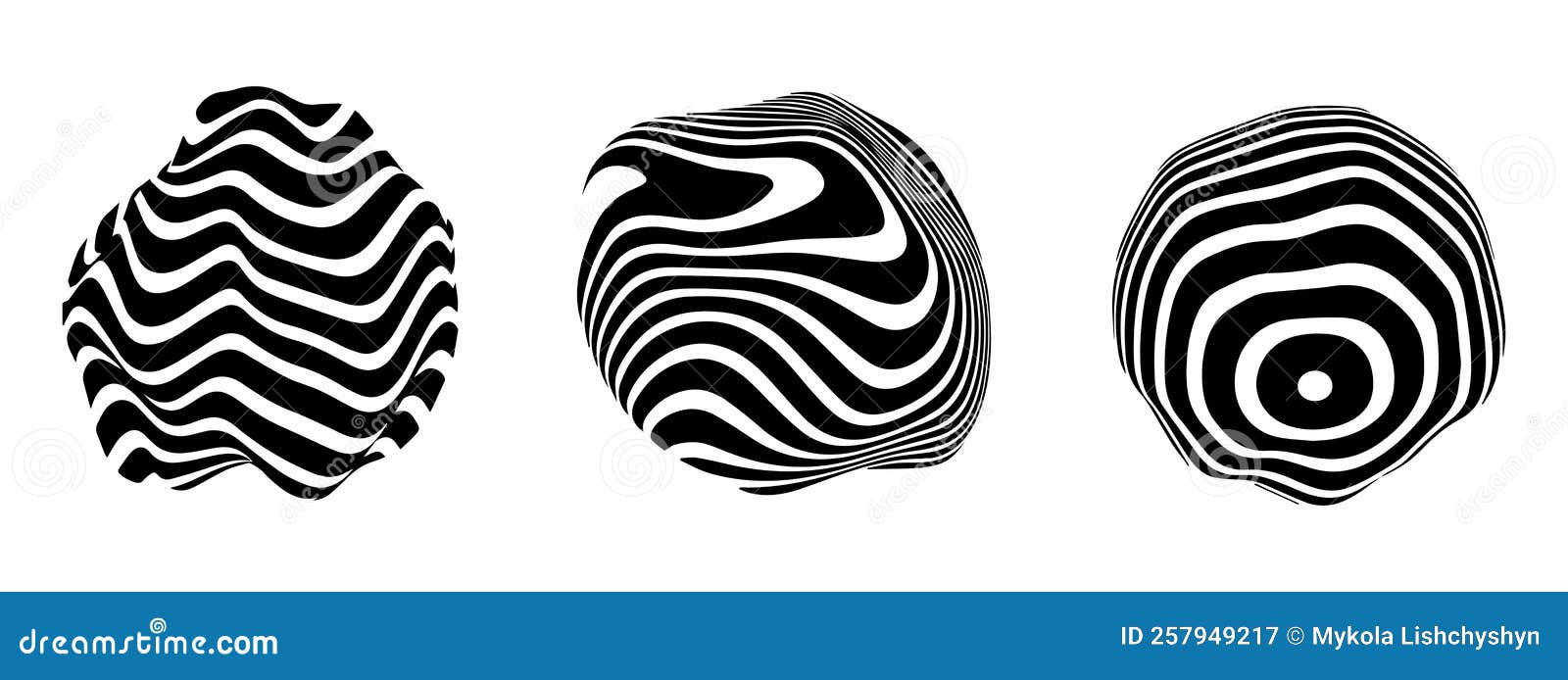 3D Distorted Sphere Shape Orange Particles Vector Illustration ...