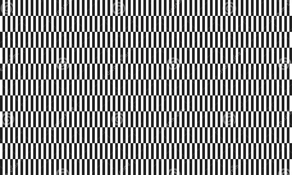 Optical Illusion. Vector Black and White Snake Make Illusion Stock ...