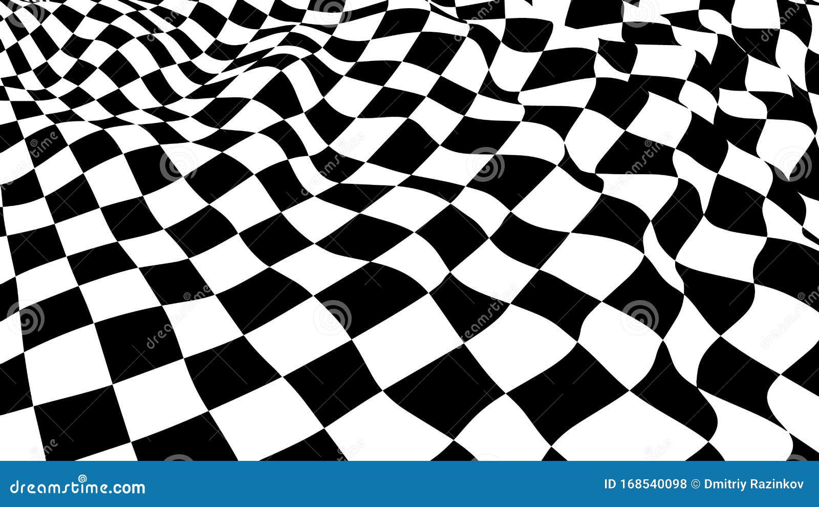 Optical Illusion Vector. Checker Texture Stock Vector - Illustration of ...