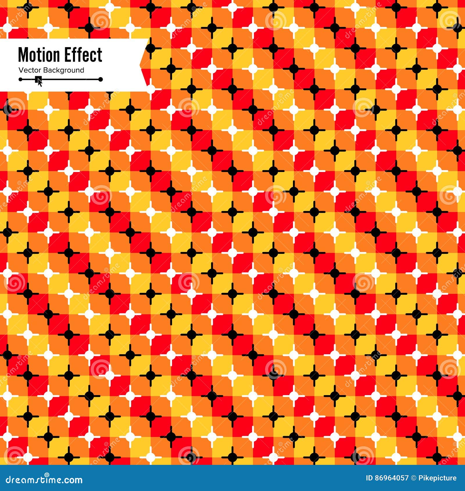 Optical Illusion. Vector 3d Art. Motion Dynamic Effect. Movement ...