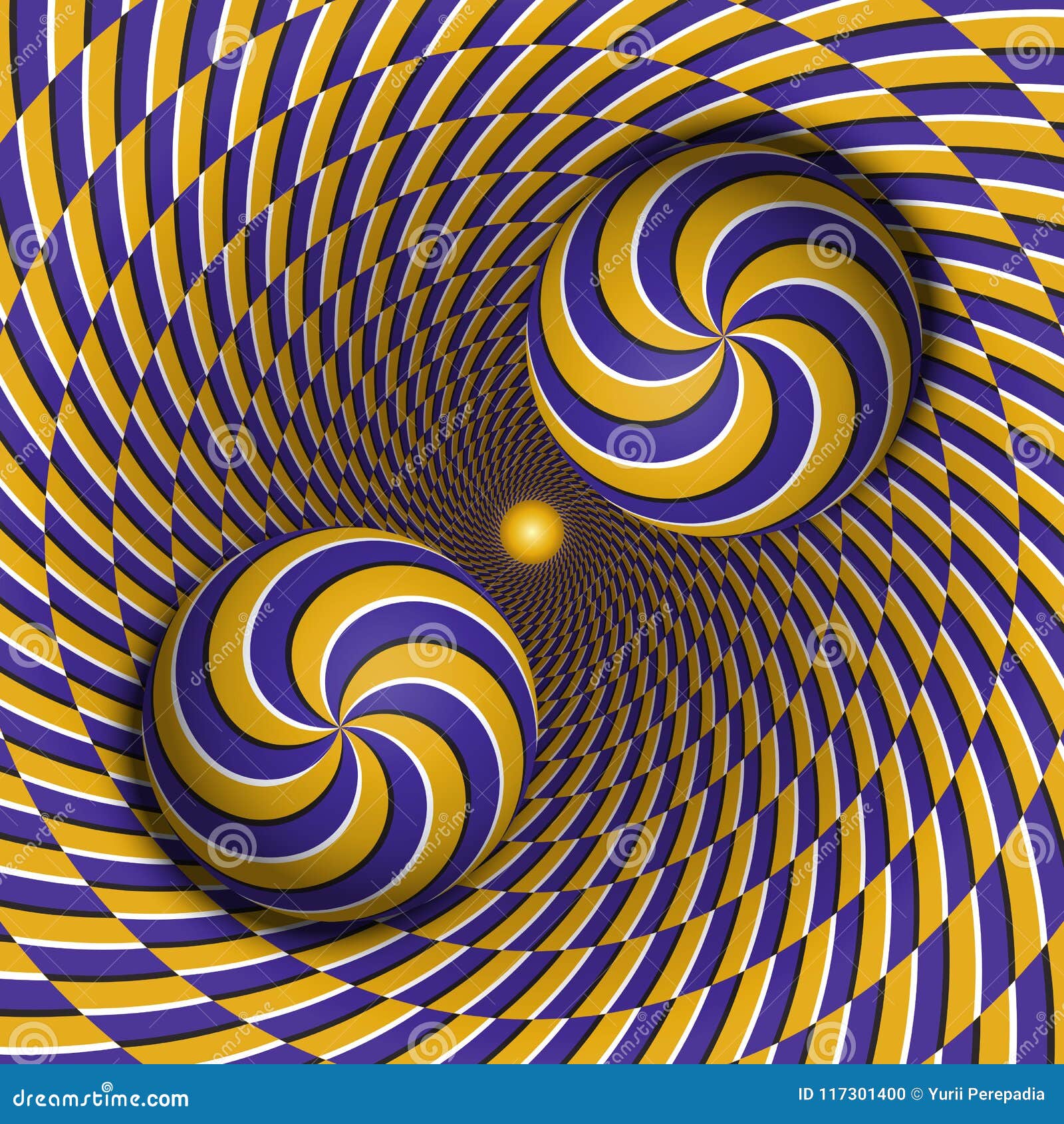Spinning Optical Illusion