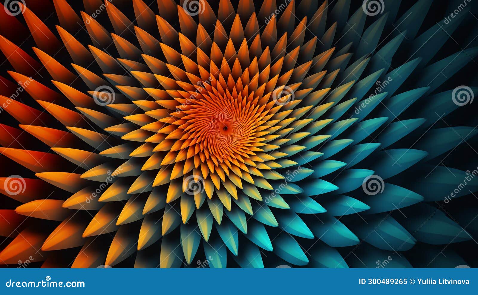 Optical Illusion, Visual Illusion, Bright Patterns with 3D Effect ...