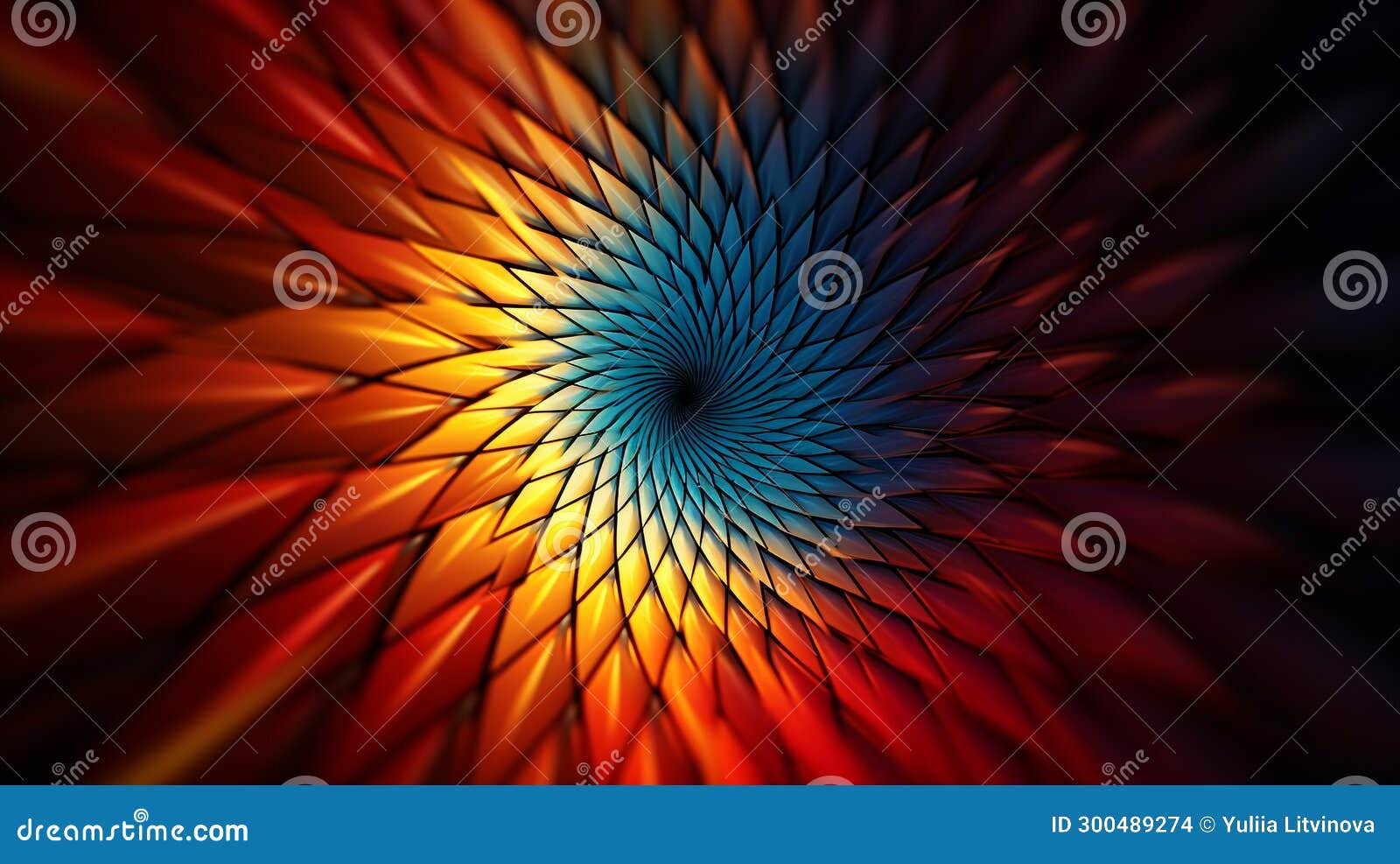 Optical Illusion, Visual Illusion, Bright Patterns with 3D Effect ...