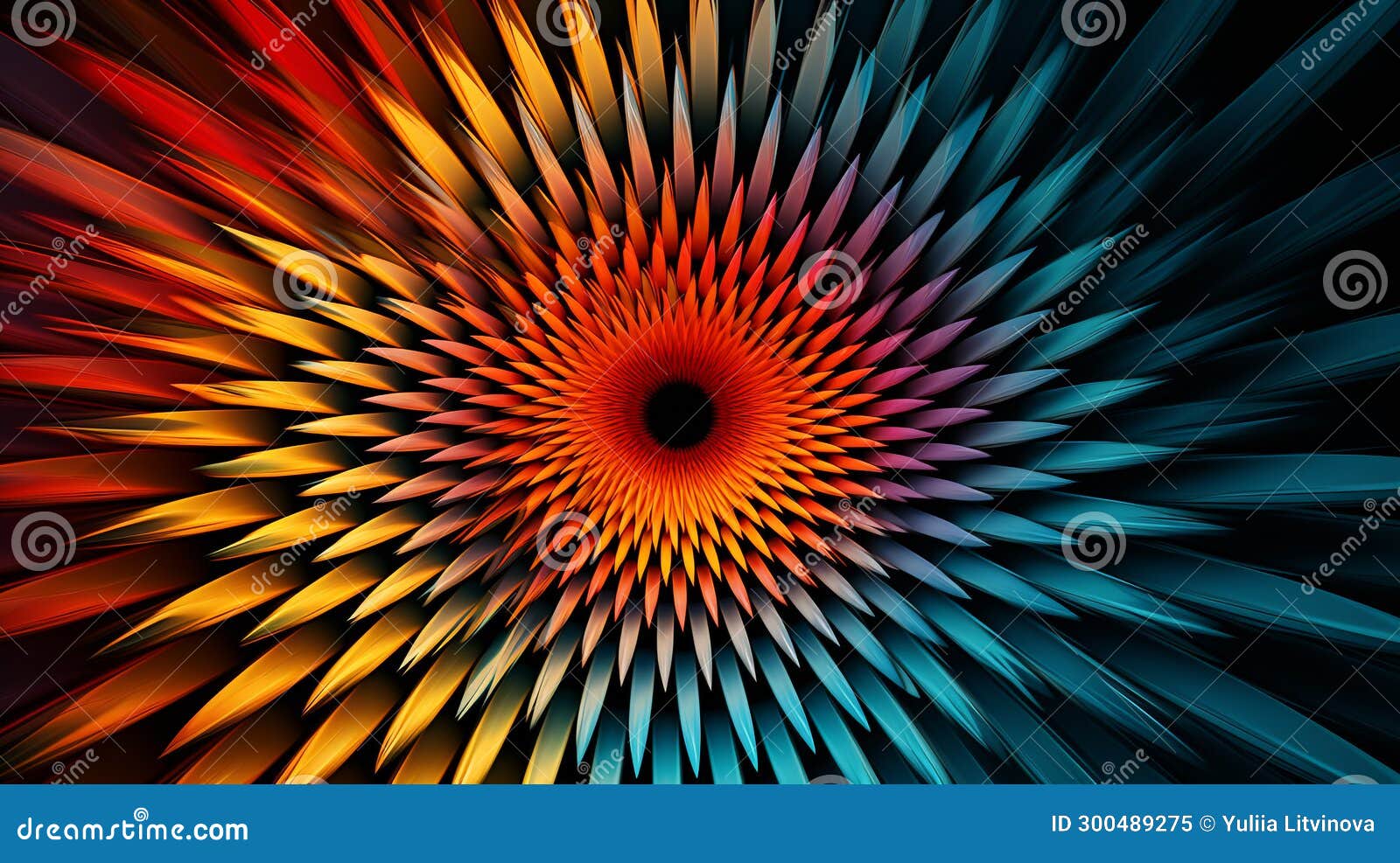 Optical Illusion, Visual Illusion, Bright Patterns with 3D Effect ...