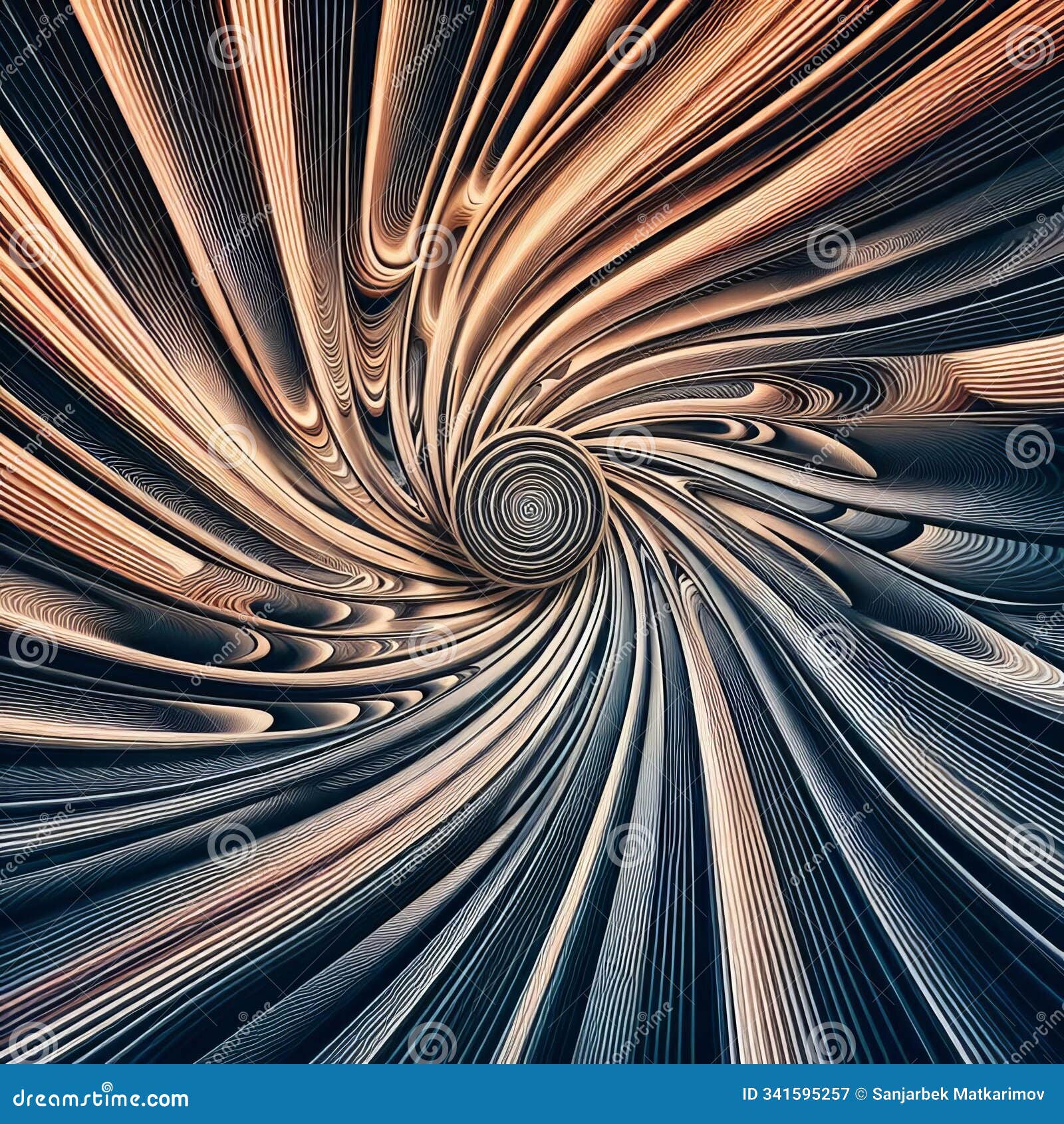 Mind-bending Optical Illusion Artwork. Beautiful Illustration Picture ...