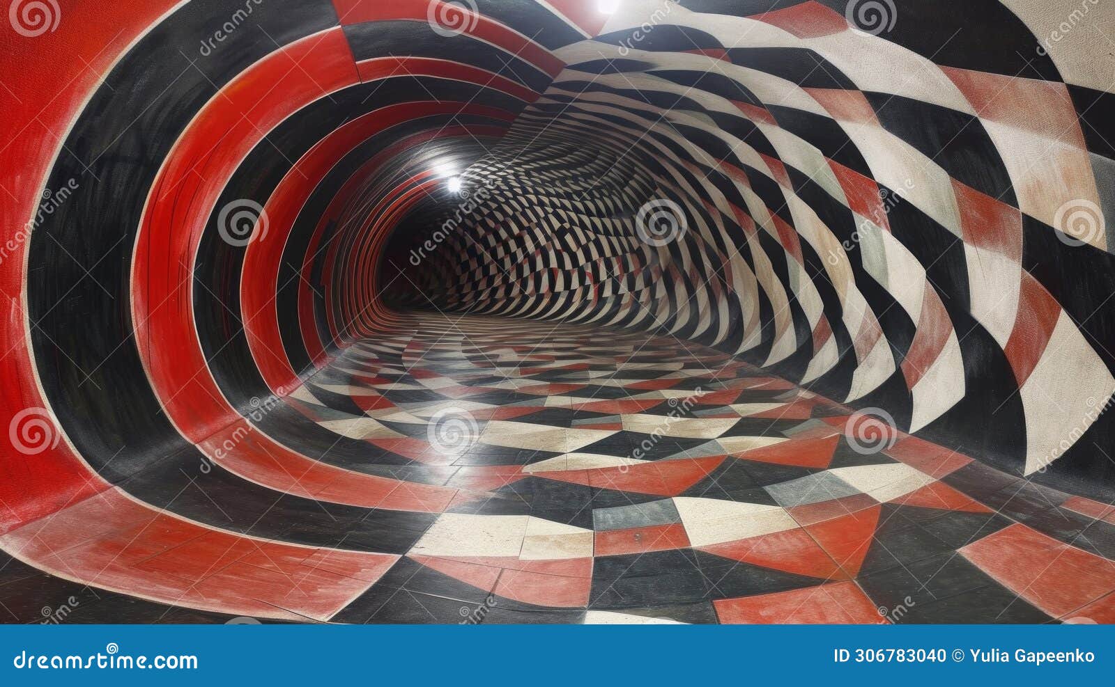 Optical Illusions Created by Geometric Patterns Add Depth and Intrigue ...