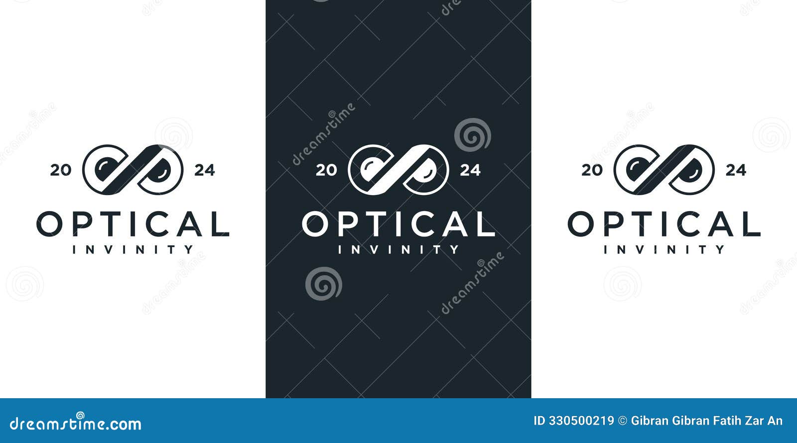Optical Invinity Logo Design, Uniquely Combined. Premium Vector Royalty-Free Stock Photography ...