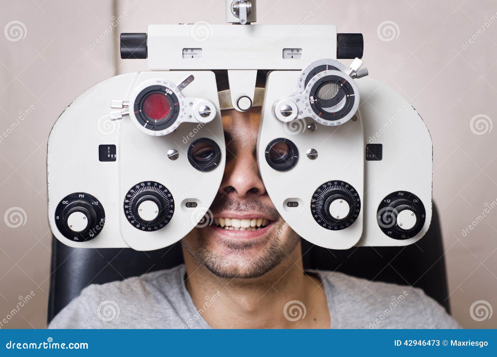 Optical lab stock image. Image of diopter, modern, ophthalmologist ...