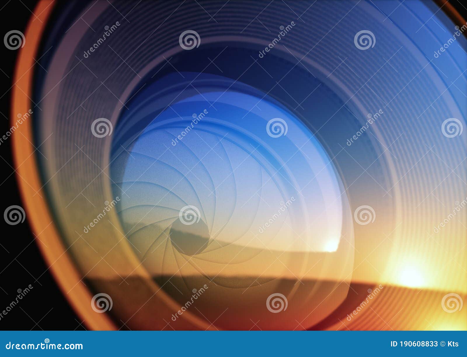 Optical Lens Diaphragm Macro Photography Stock Image - Image of blur ...