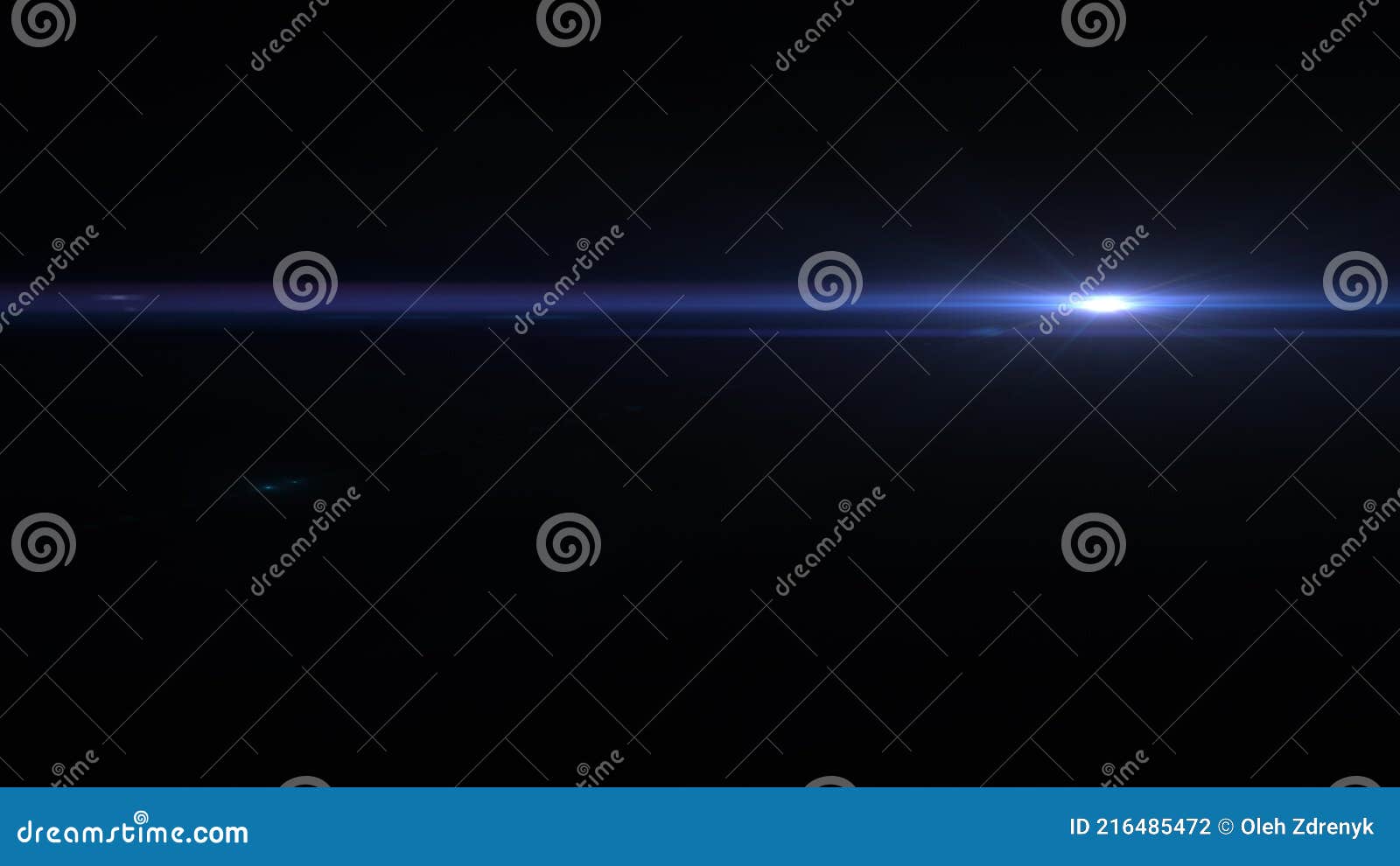 Optical Lens Flare Effect, Light Burst. 4K Resolution Stock ...