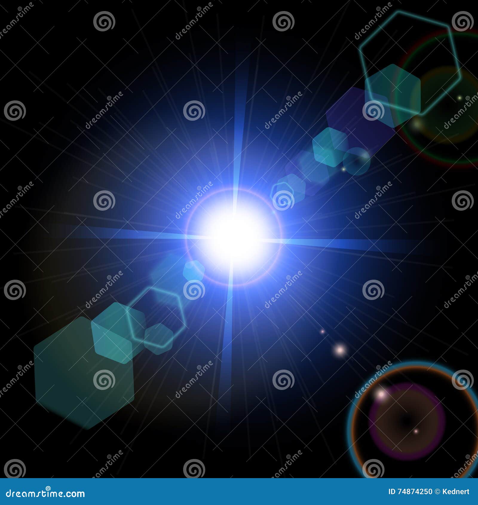 Optical Lens Flare Glare Lights Super High Resolution. Lighting Effects ...