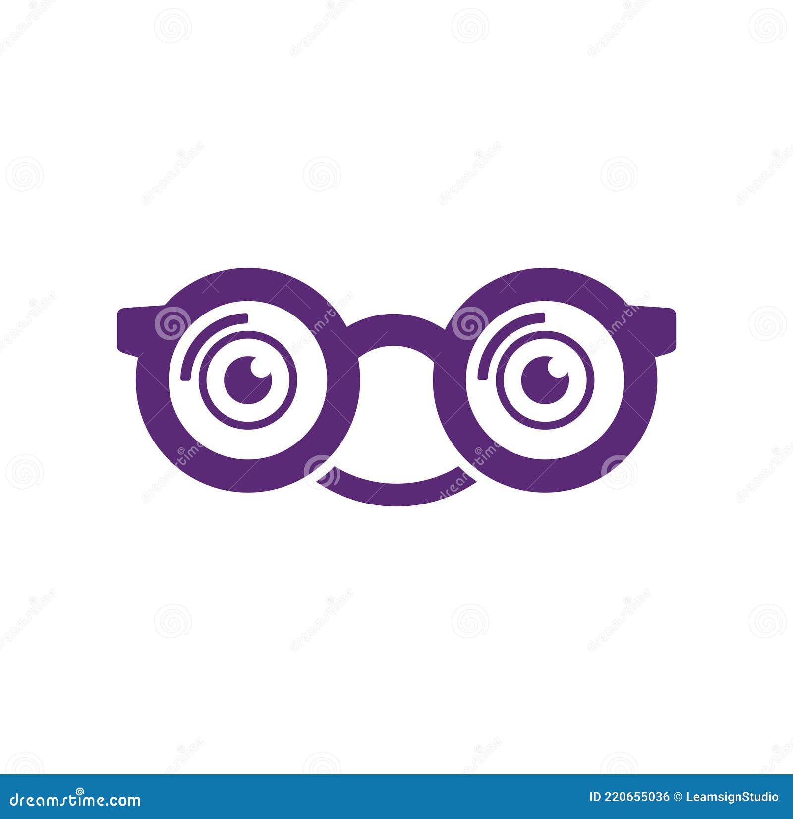 Optical Logo Design Illustration Stock Vector - Illustration of vector ...