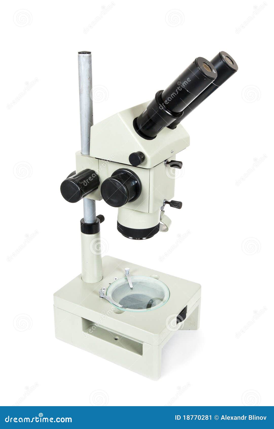 Optical microscope stock image. Image of gadget, cell - 18770281
