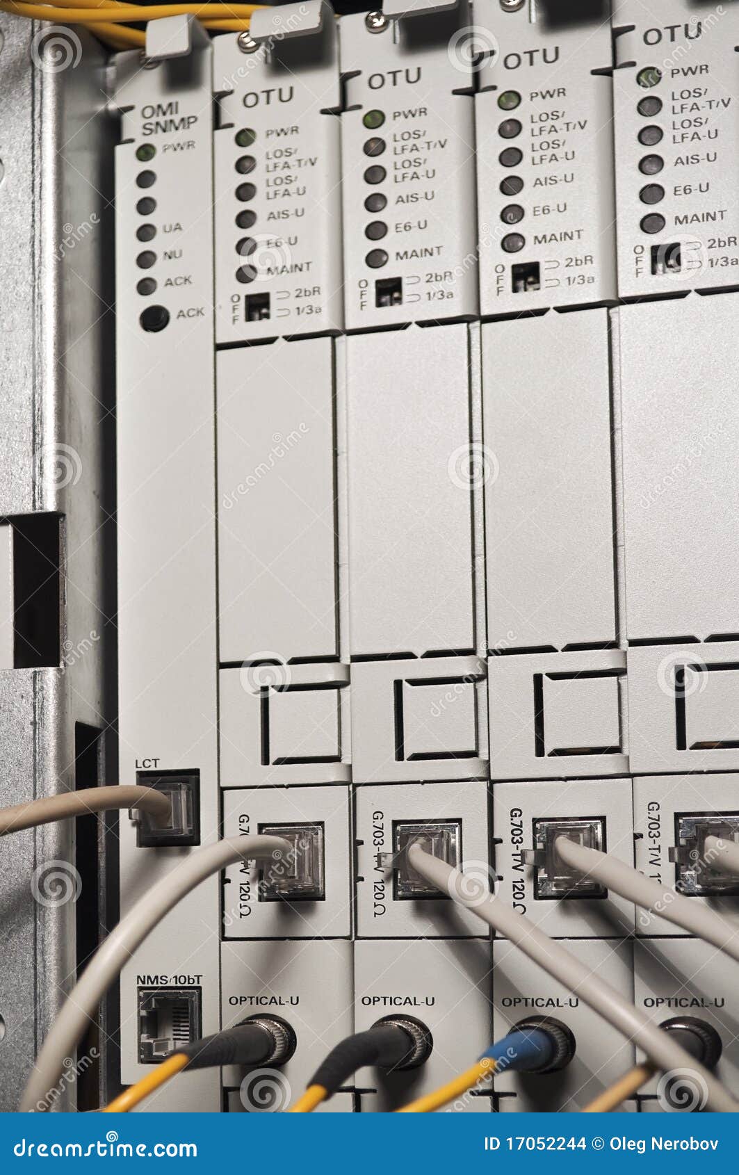 Optical modems stock photo. Image of business, power - 17052244