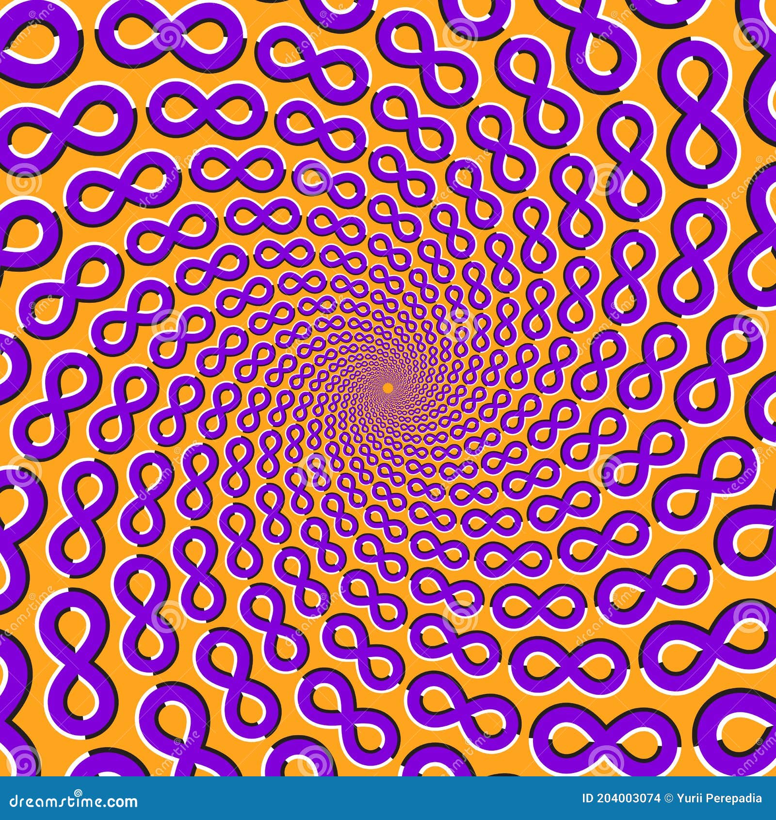 Purple Infinity Symbol, Endless Loop, Abstract Shape, Modern Design ...