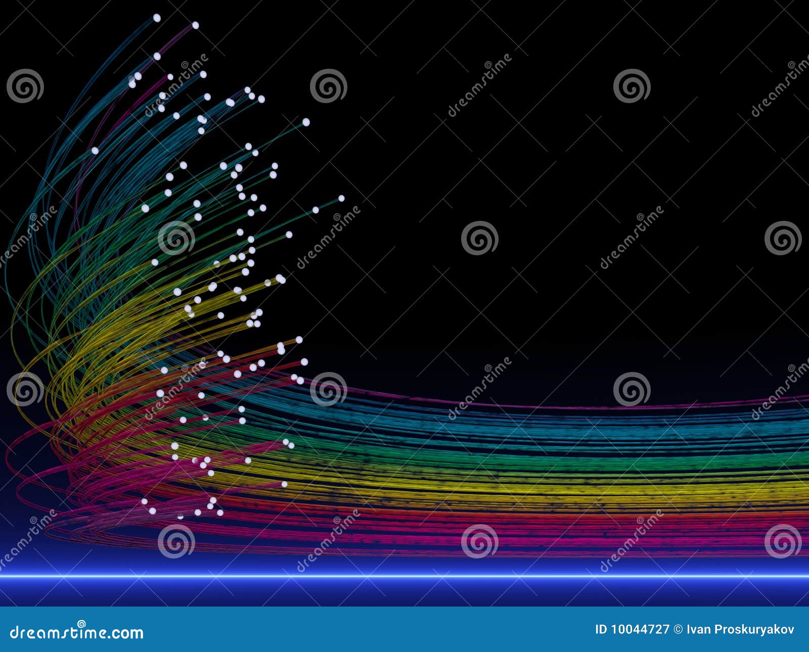 Optical paths stock illustration. Illustration of bunch - 10044727