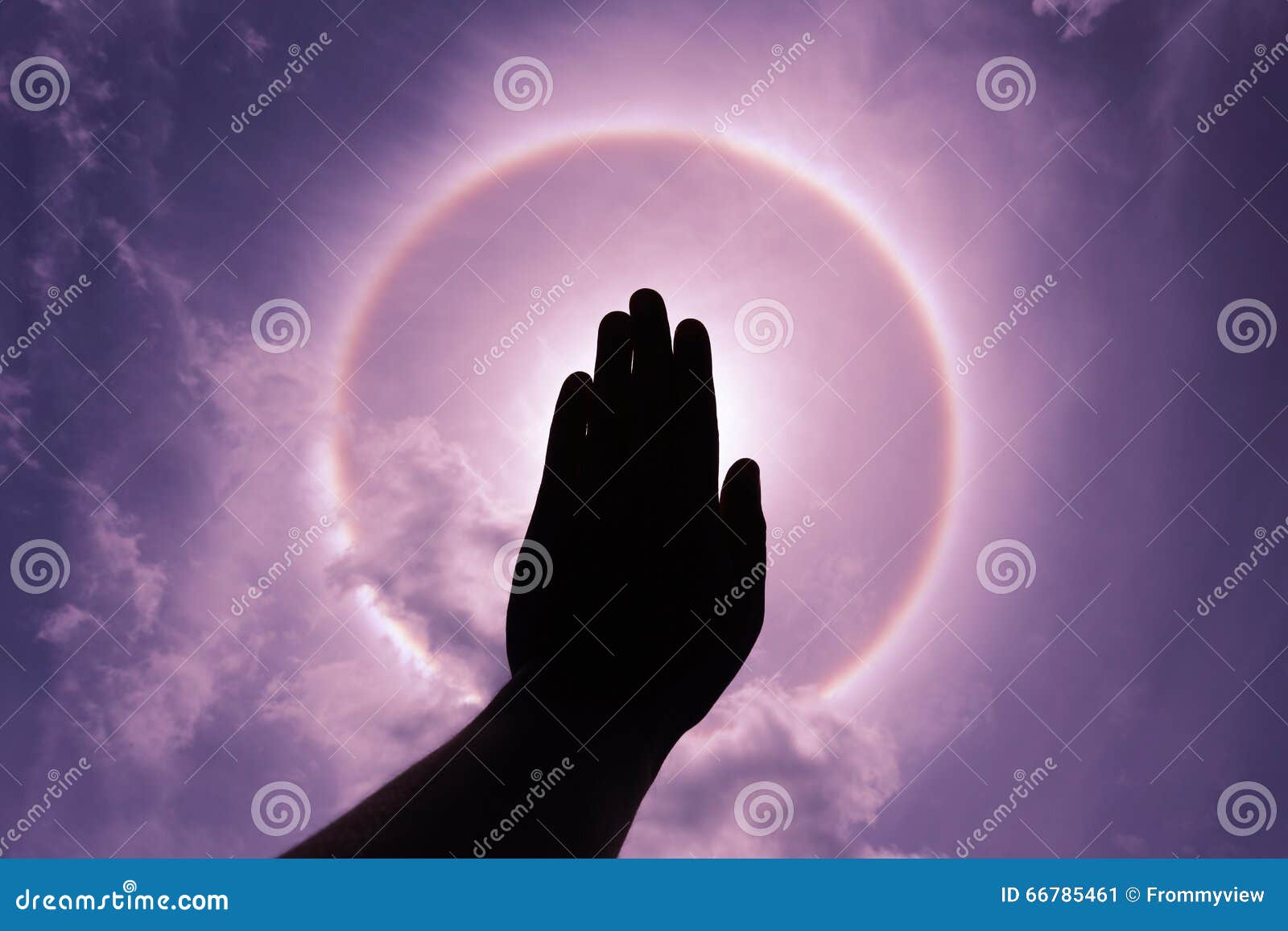 An Optical Phenomenon Sun Halo Stock Image - Image of optical, daytime ...