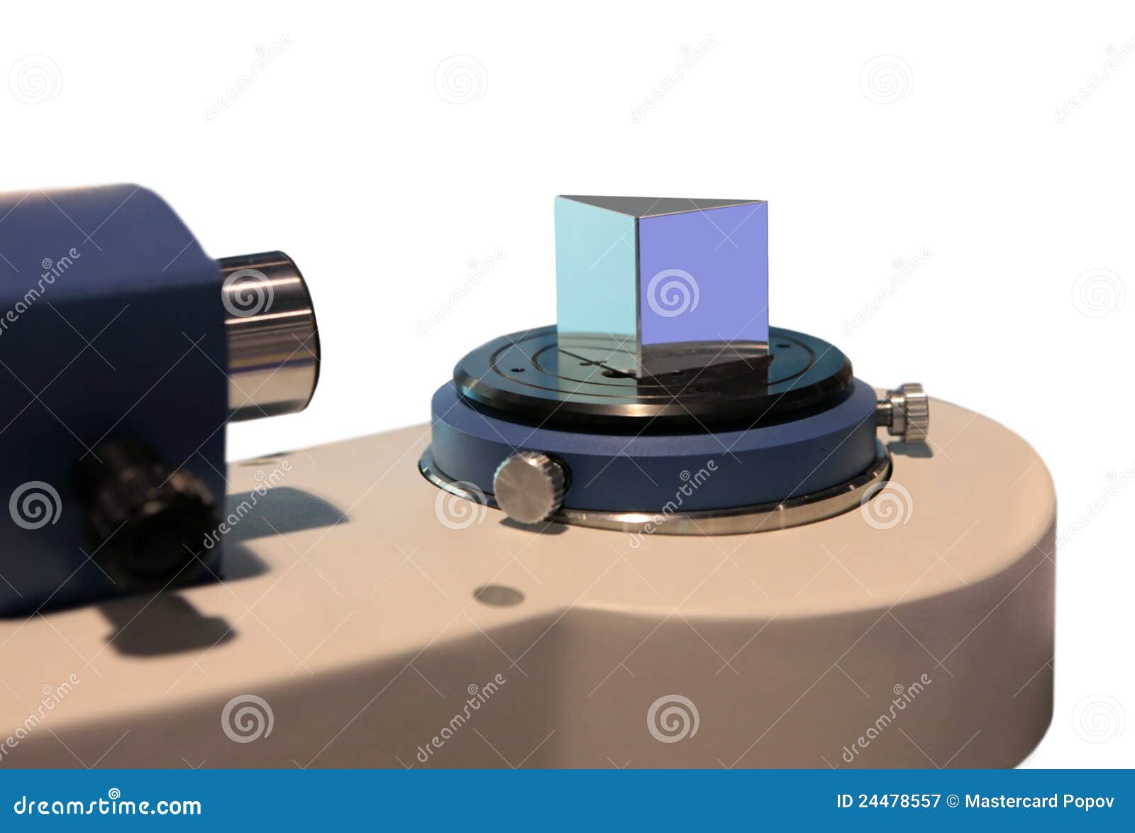 Optical prism stock image. Image of power, device, reflect - 24478557