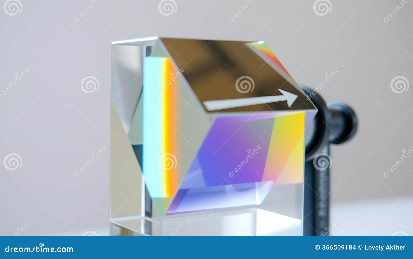 Optical Prism Hand Drawn Doodle Vector Illustration Black Outline ...