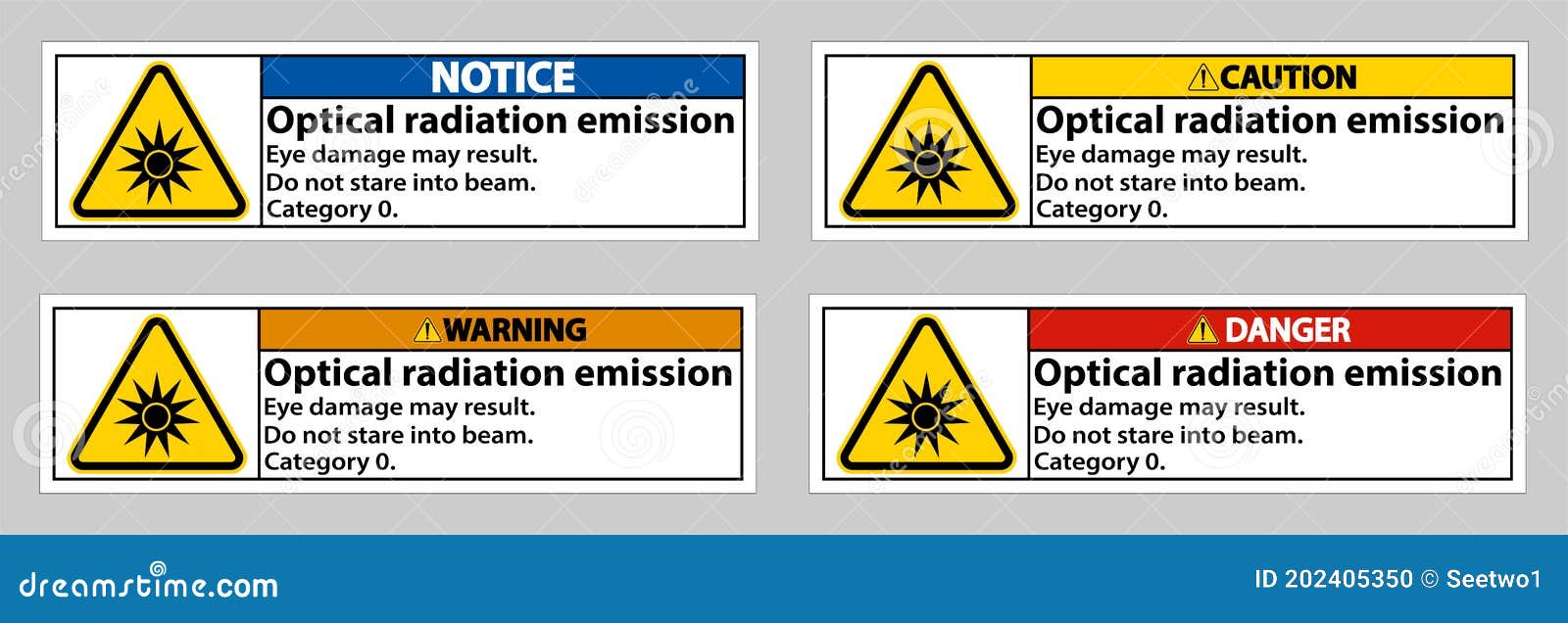 Optical Radiation Emission Symbol Sign Isolate on White Background ...