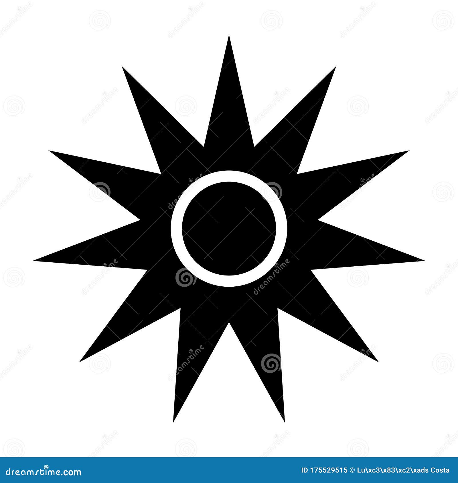 Optical Radiation Icon Stock Image | CartoonDealer.com #175529515