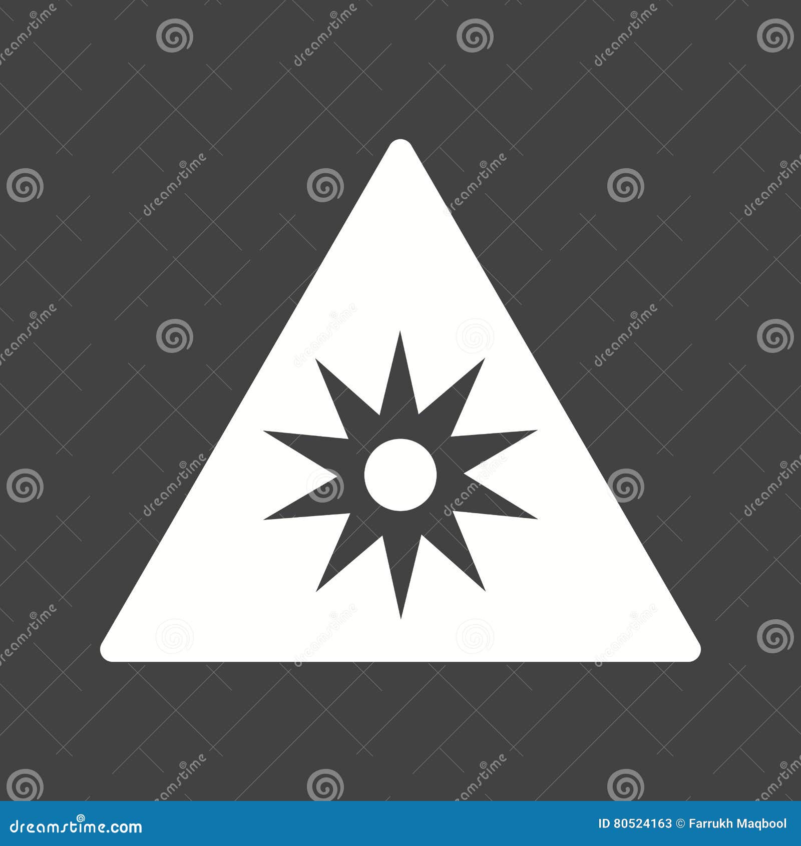 Optical Radiation stock vector. Illustration of design - 80524163