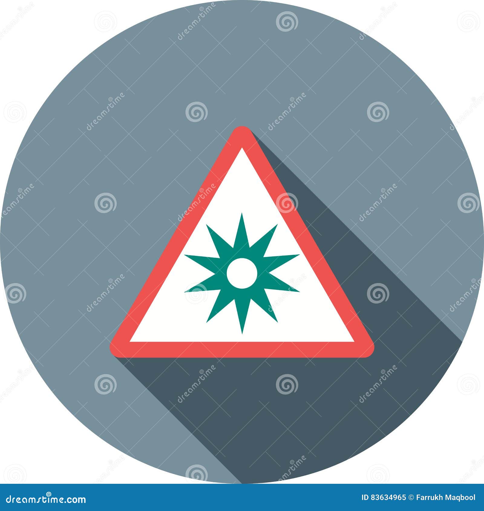 Optical Radiation stock vector. Illustration of design - 83634965