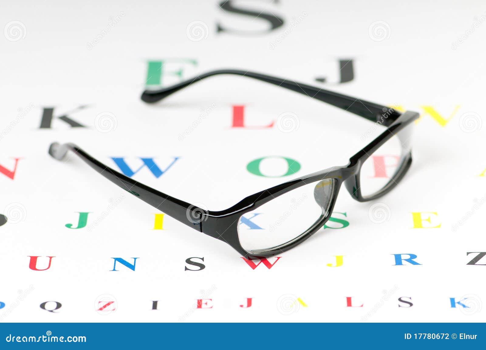Optical Reading Glasses on the Table Stock Photo - Image of eyesight ...