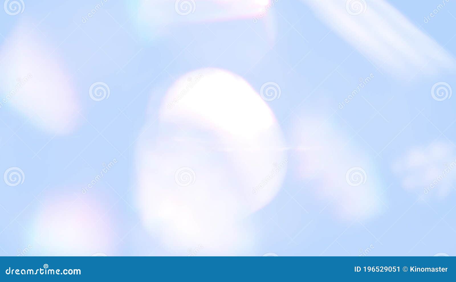 Optical Refraction in Blue Tones. Stock Image - Image of magic, defocus ...