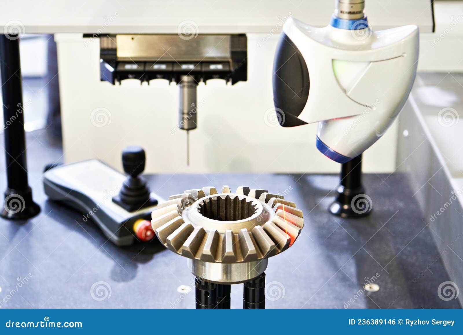 Optical Sensor of 3D Measurement Machine Stock Photo - Image of ...