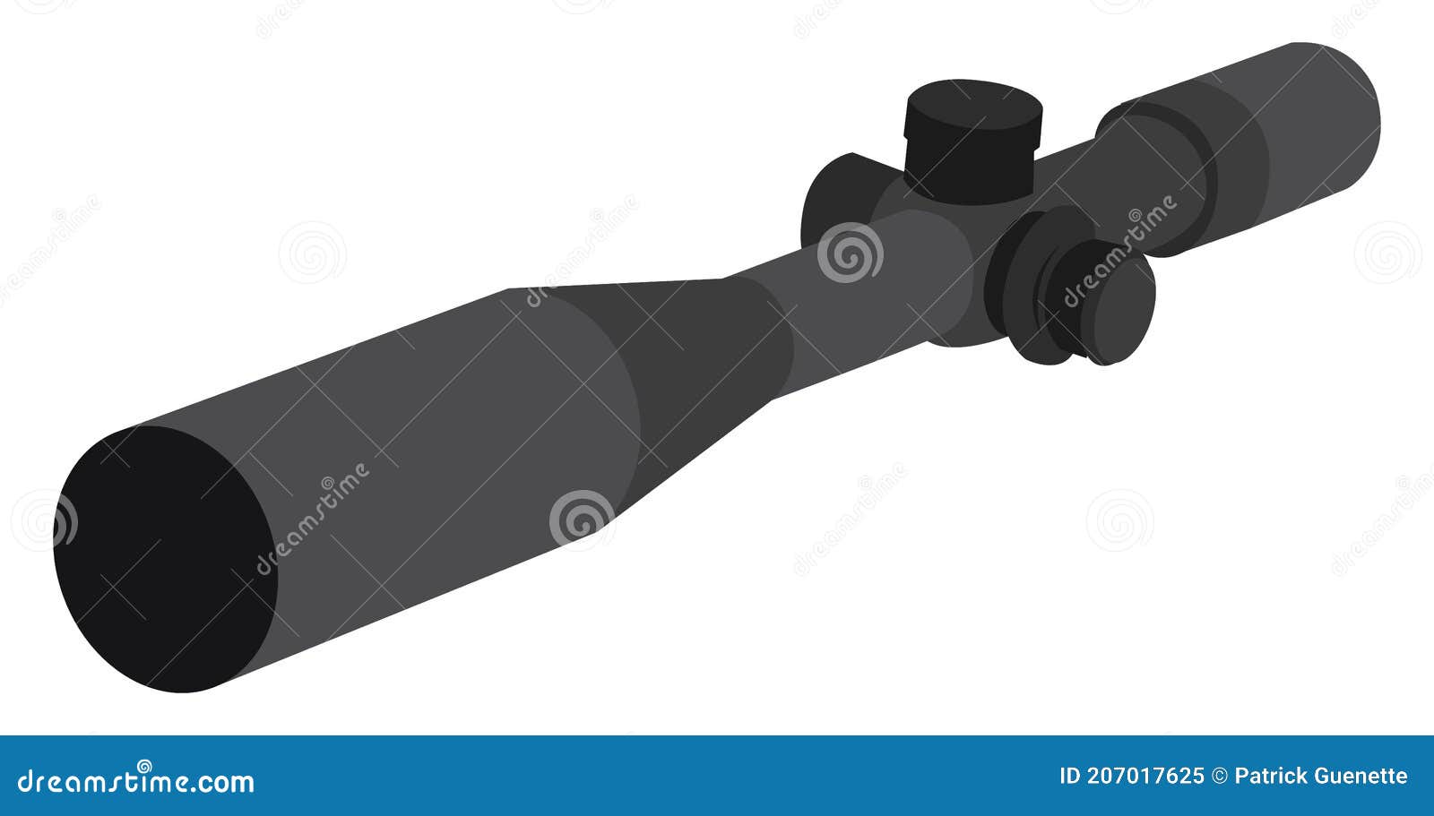 Optical Sight, Illustration, Vector Stock Vector - Illustration of shot ...