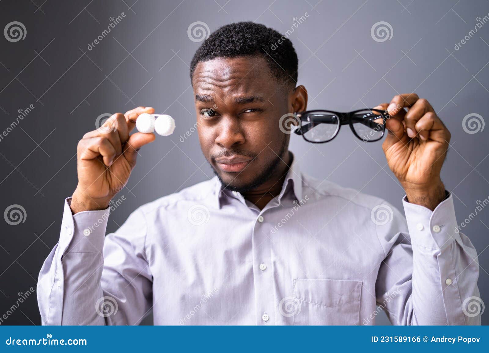 Optical Vision Care and Correction Stock Photo - Image of male, vision ...