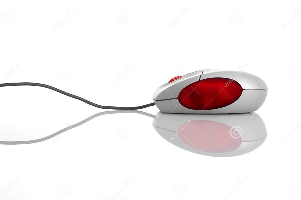 Optical wheel mouse stock image. Image of isolated, scroll - 1943781