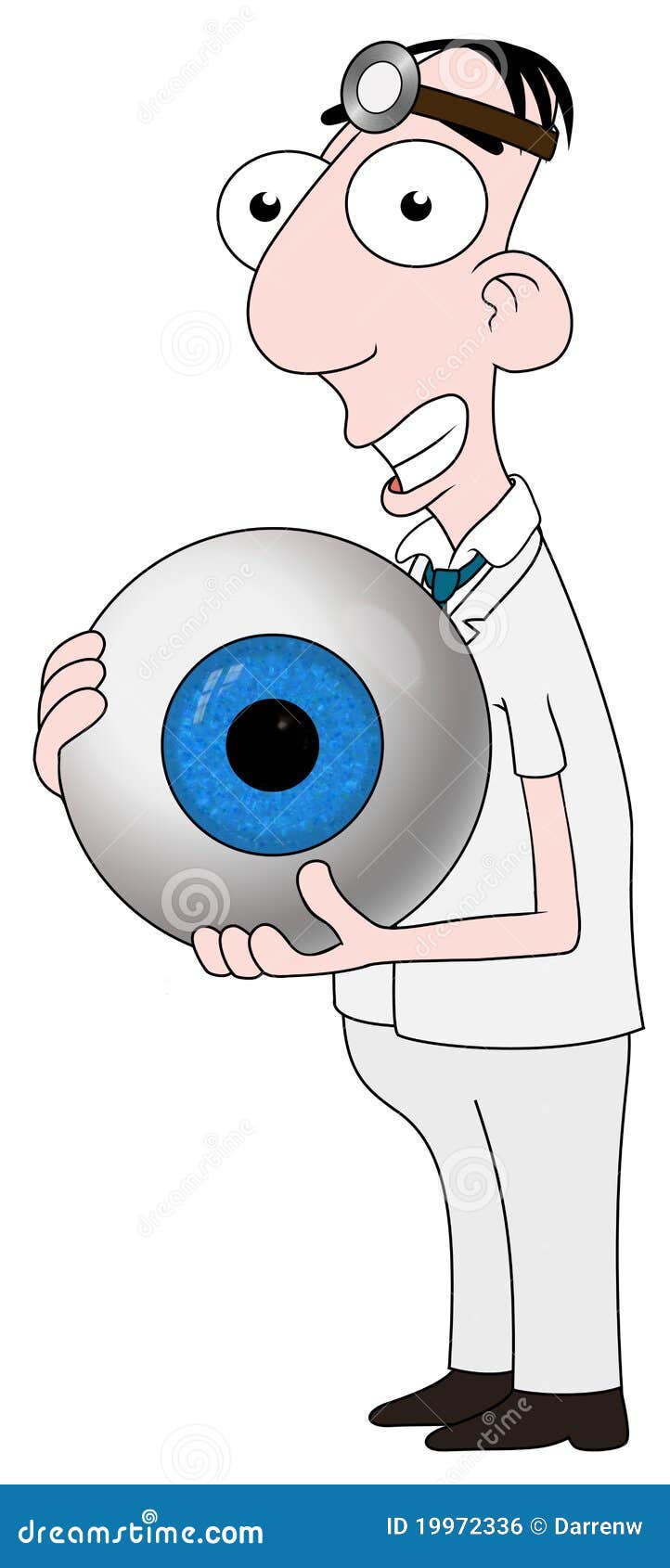 Optician stock illustration. Illustration of occupation - 19972336