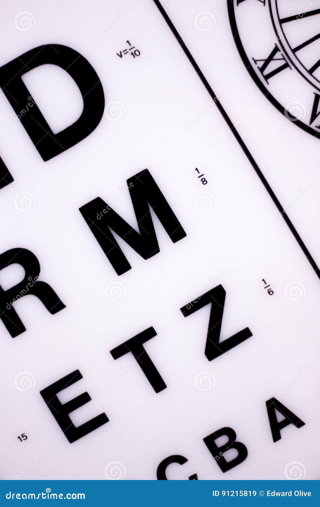 Optician eye test chart stock image. Image of optical - 91215819